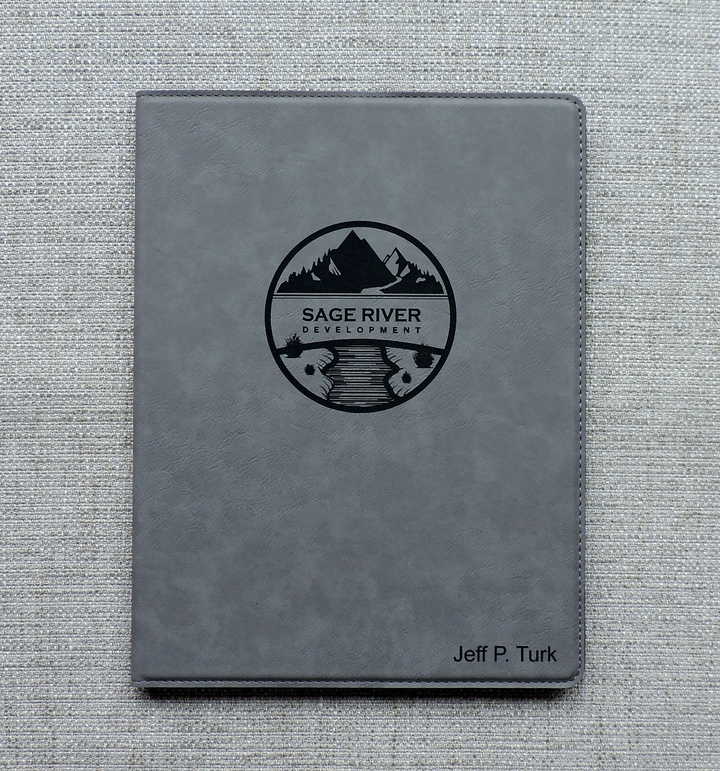 Leather Padfolios with Logos Engraved| Custom Logo Products – Designs ...